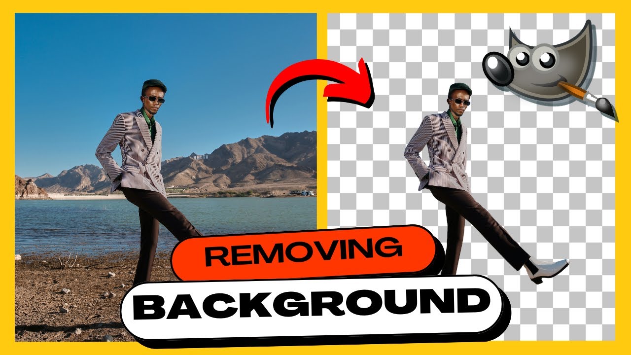 GIMP - How to Perfectly Remove ANY Background - YouTube