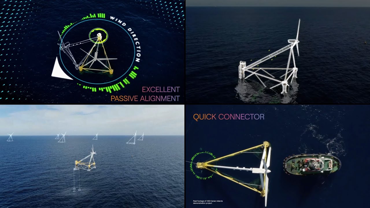 How X1 Wind Technology Revolutionizes Floating Offshore Wind - YouTube