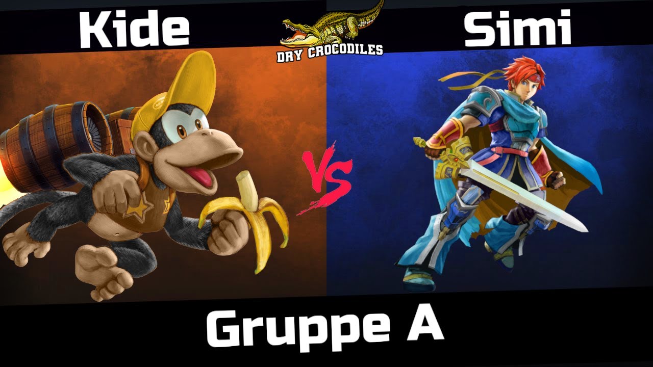 DRC TEAM-EVENT | Kide (Diddy Kong) vs. Simi (Roy, Aegis) | Phase 2 ...