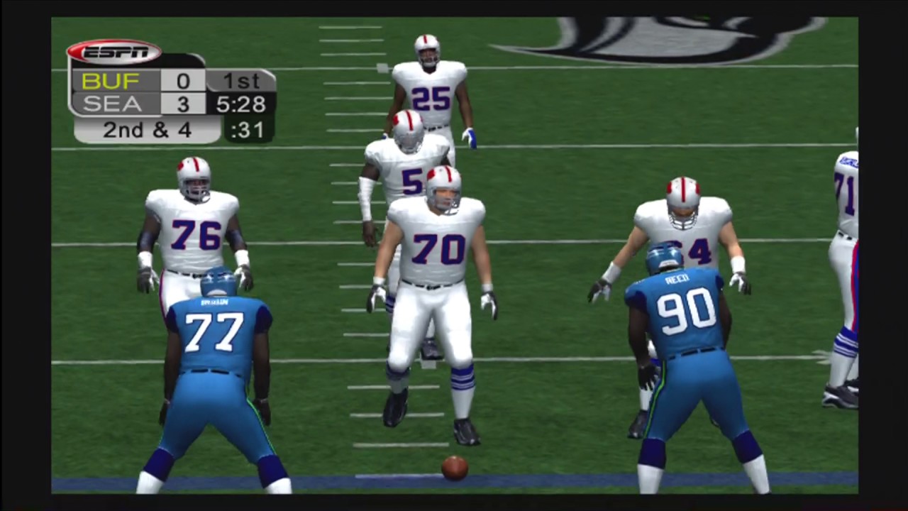 ESPN NFL 2K5 Football Week 9 Bills @ Seahawks MNF - YouTube