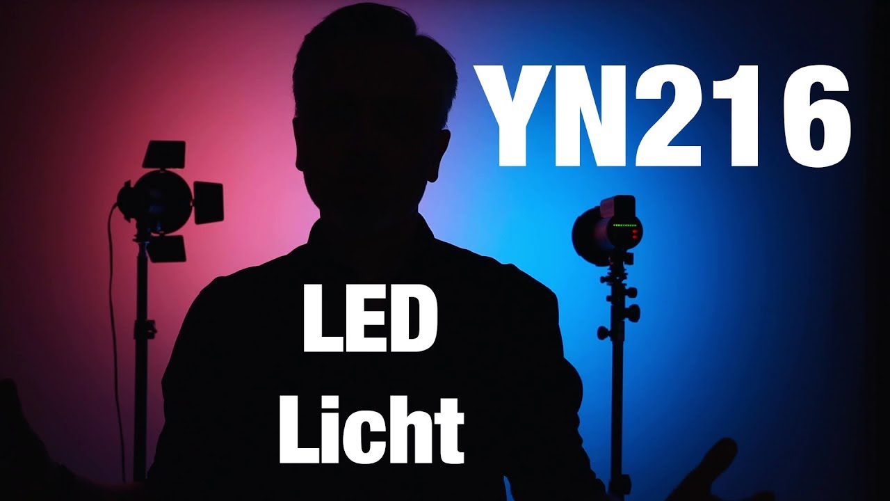 Yongnuo YN216 | LED Licht | REVIEW - YouTube