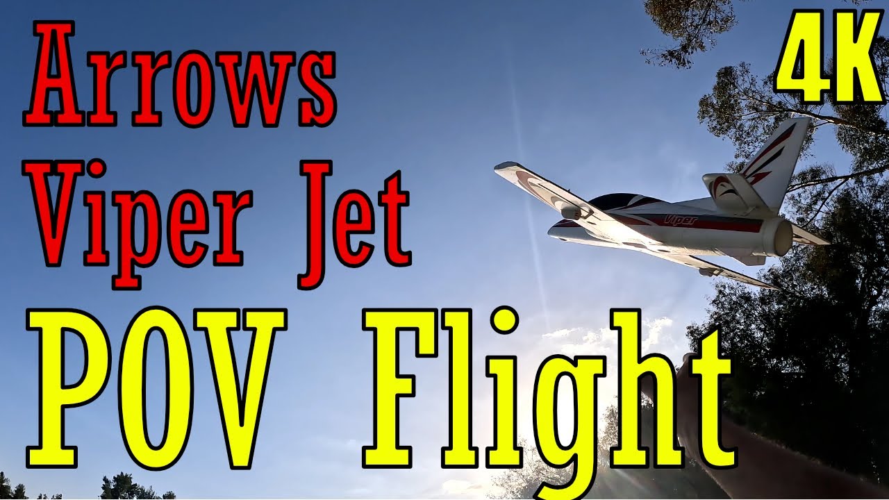 Arrows Viper Jet 50mm EDF Jet POV flight - YouTube