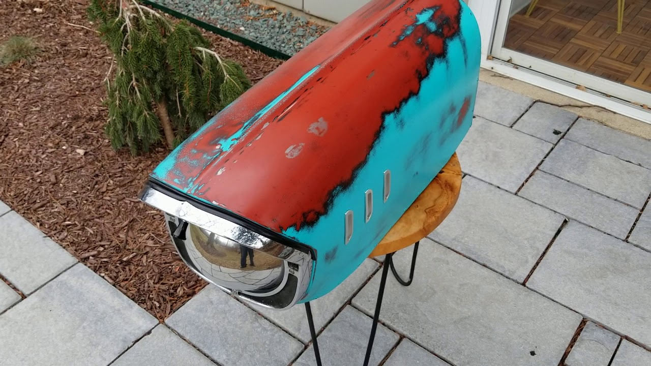 1957 Chevy custom mailbox - YouTube