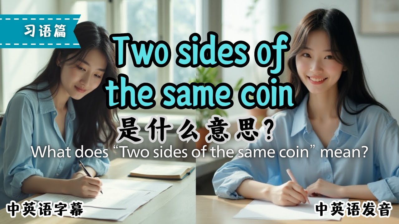 Two Sides of the Same Coin - Meaning Explained - YouTube