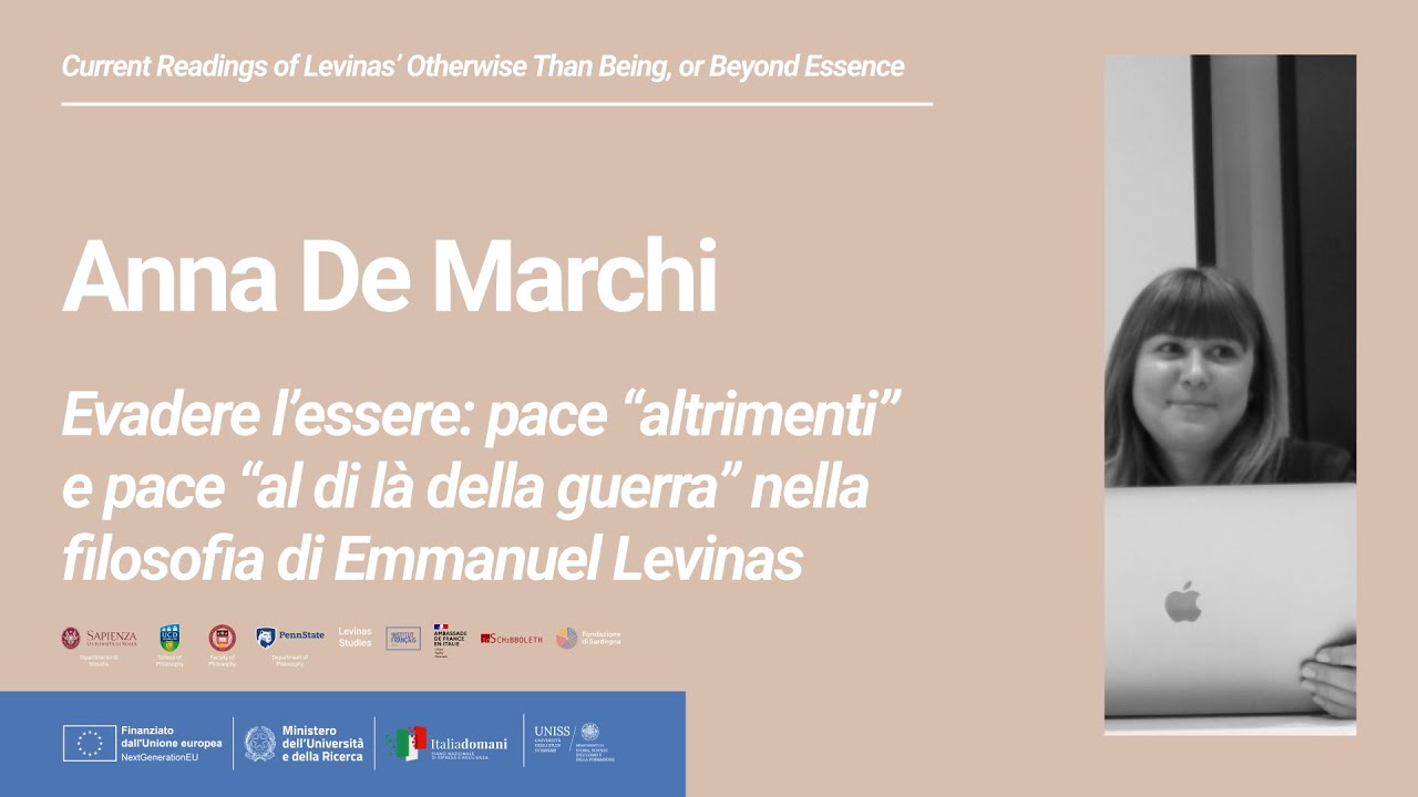 Anna De Marchi - Evadere l’essere - YouTube