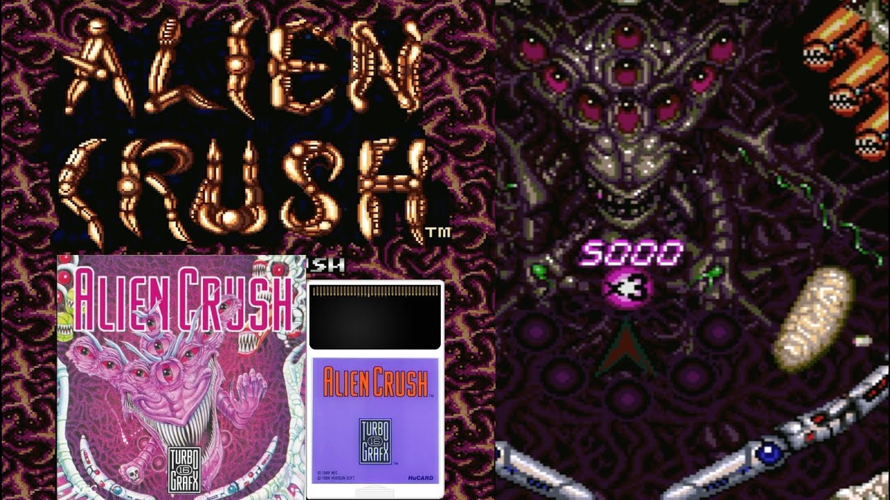 Alien Crush (NEC, 1989) - Turbografx-16 Gameplay HD - YouTube