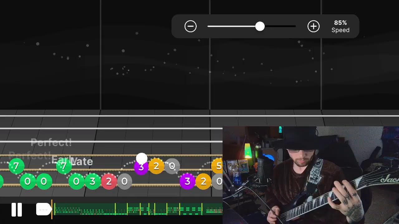 Aved the alien Guitar Journeys: Learning & Jamming Live! - YouTube