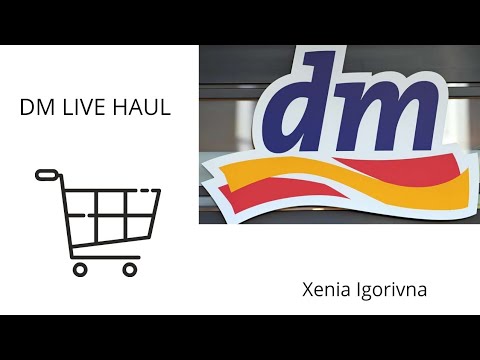 DM live Haul🛒✌//Bunte Haarkreide🌝//Xenia Igorivna 🌸