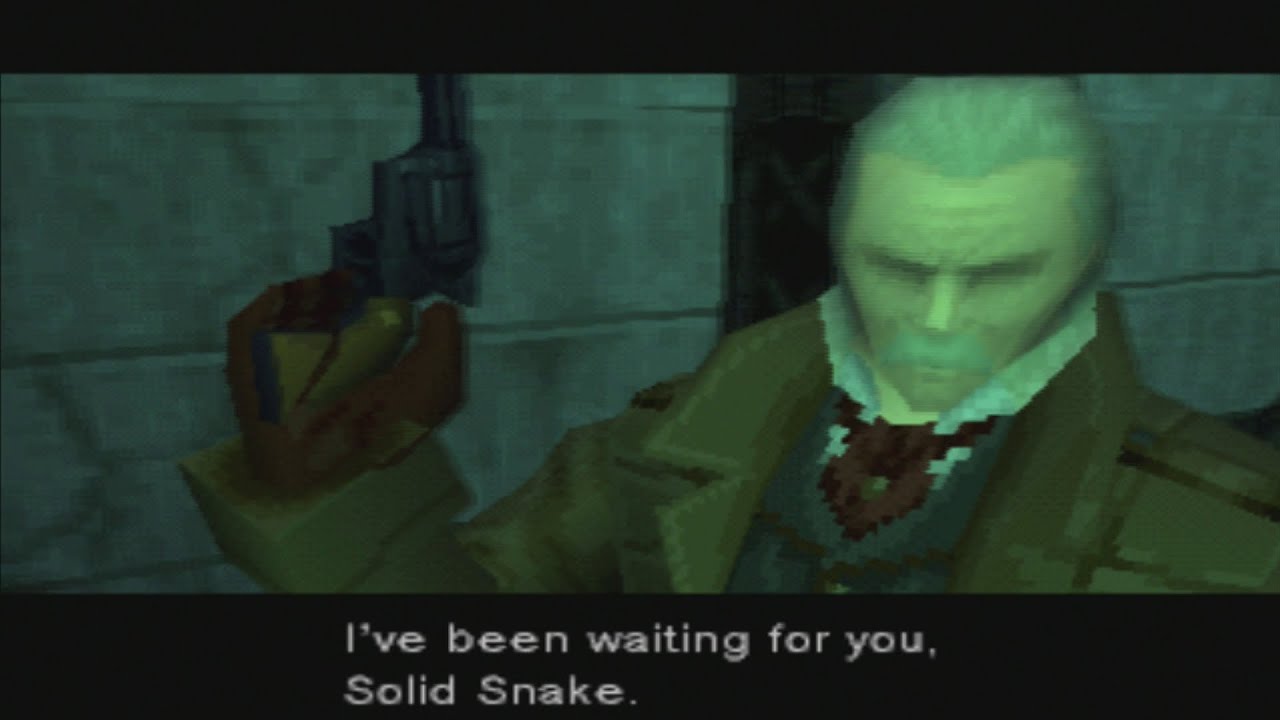 Metal Gear Solid (PS1) - Walkthrough Part 3 - Revolver Ocelot - YouTube