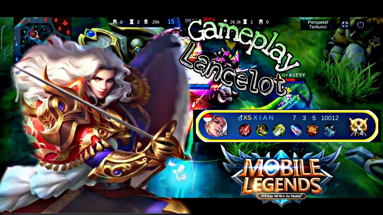 Gameplay Lancelot Nyuri Turtle Tanpa Retri!! (Mobile Legends Bang Bang ...