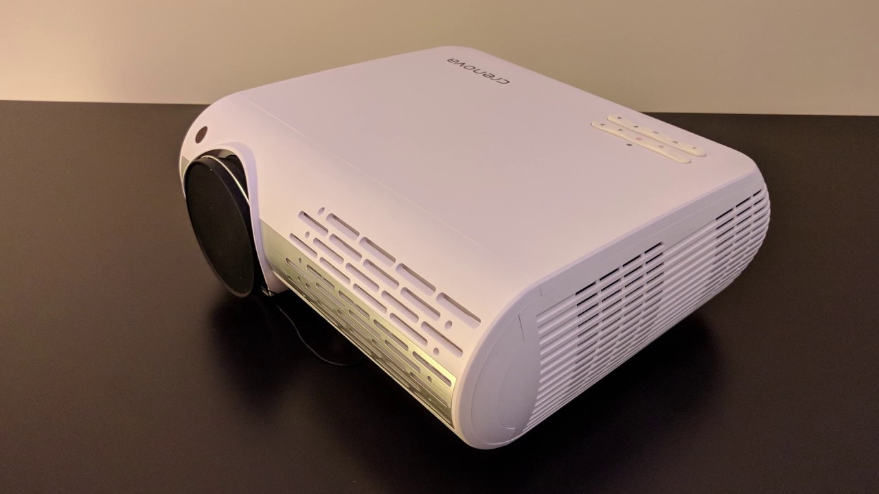 LED Projector for home use - Crenova XPE660 - YouTube
