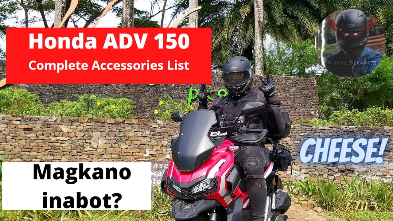 Honda ADV Complete Aftermarket Accessories List - YouTube