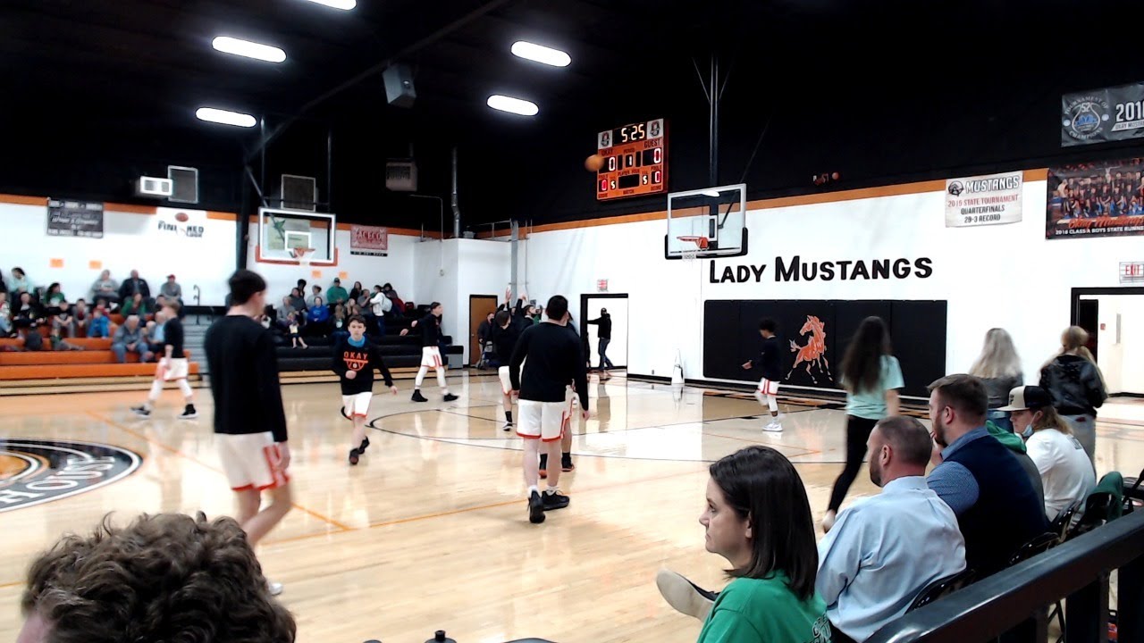 Okay Mustangs vs. Gore Pirates - Jan. 15 - YouTube