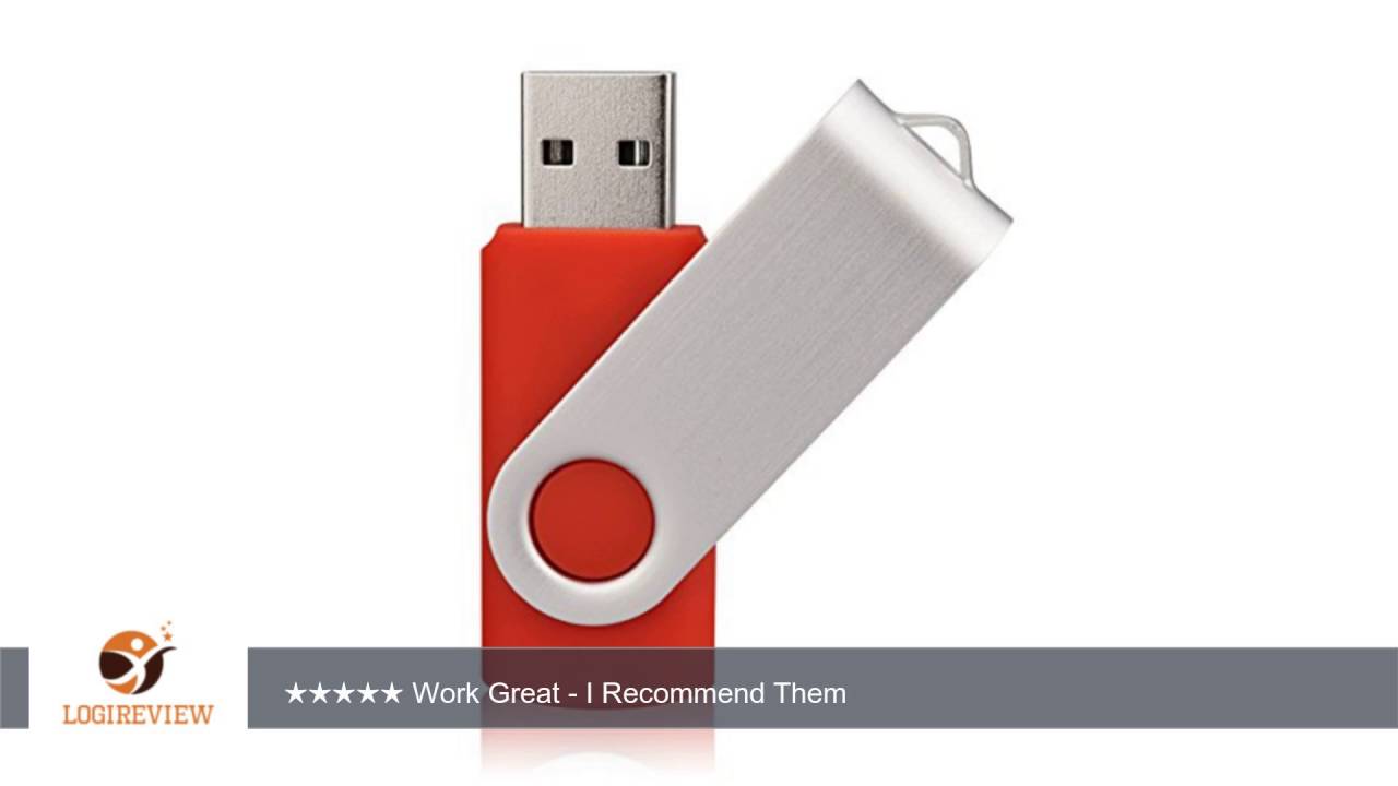 RAOYI 10PCS 8GB USB Flash Drive Red Pen Drive Thumb Drive Rotating USB ...