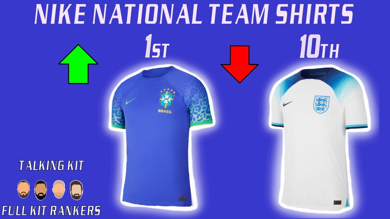 Worst Nike Football Shirts EVER | Full Kit Rankers: Season 2 Episode 4 ...