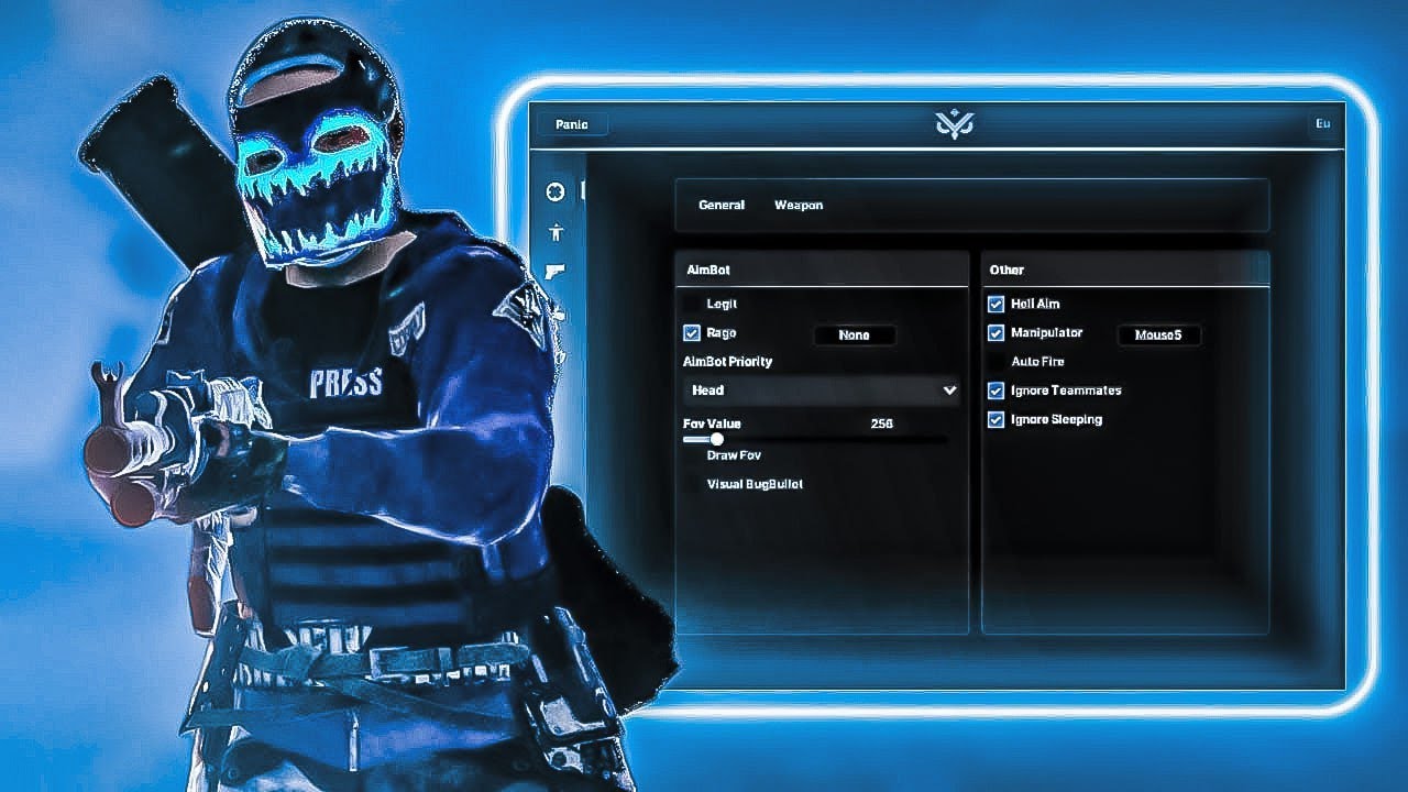 LEGIT CHEAT for RUST | CHEATING on WIPE day | Aim & ESP - YouTube