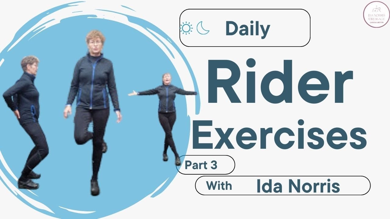 Equestrian Rider Exercises - Part 3 - YouTube