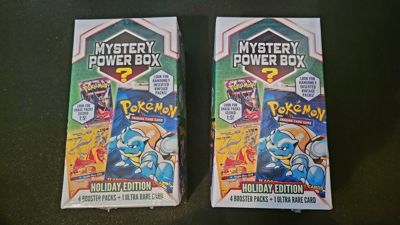 Opening 2 Holiday Edition Mystery Power Boxes from Wal-Mart!! - YouTube
