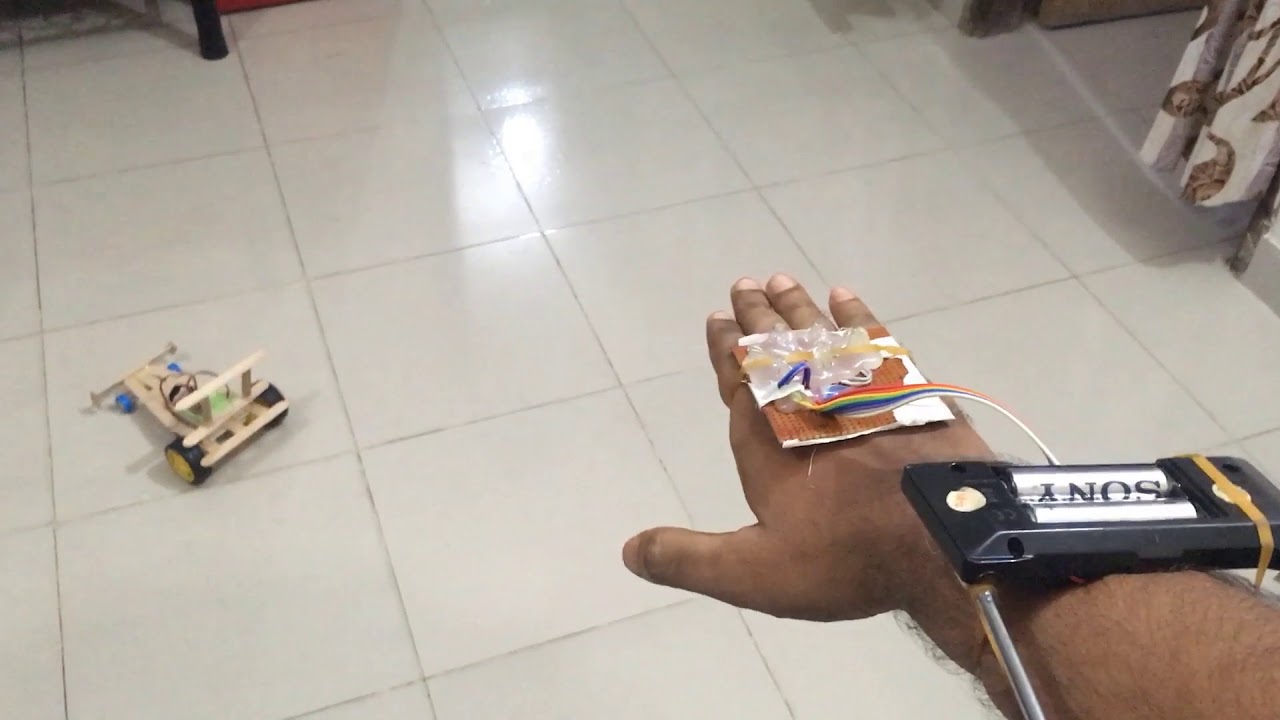 Hand Motion Controlled Car - YouTube