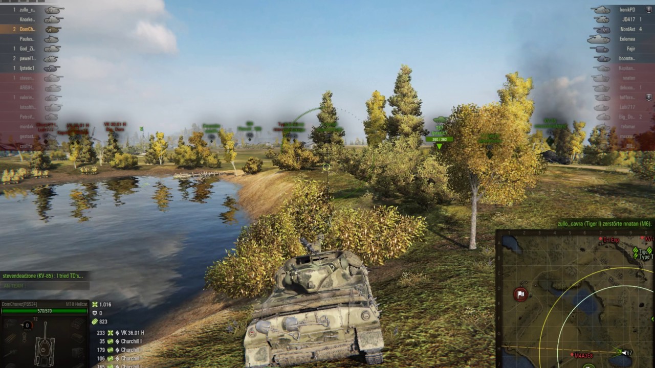 World Of Tanks M18 Hellcat 5 Kills Auf Malinowka Youtube