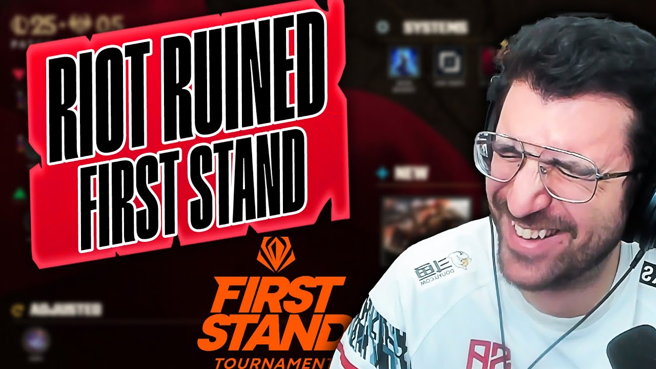 RIOT CHANGE THE GAME COMPLETELY | FIRST STAND | YamatoCannon - YouTube