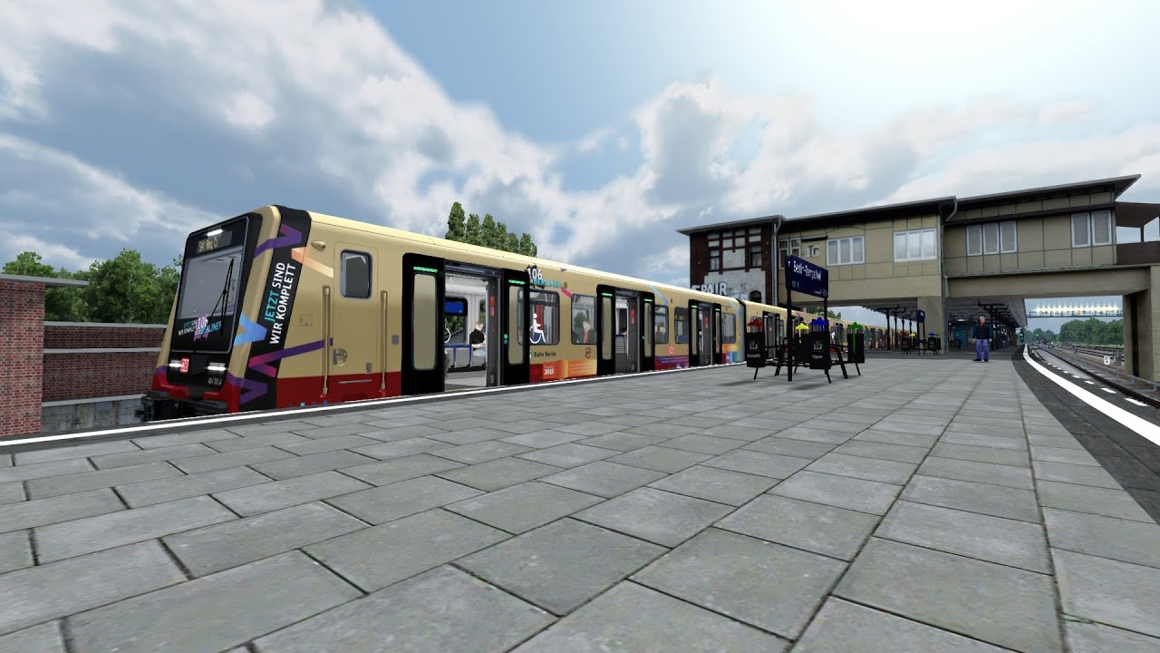 Train Simulator Classic/ S41 Ring/ Br484 - YouTube