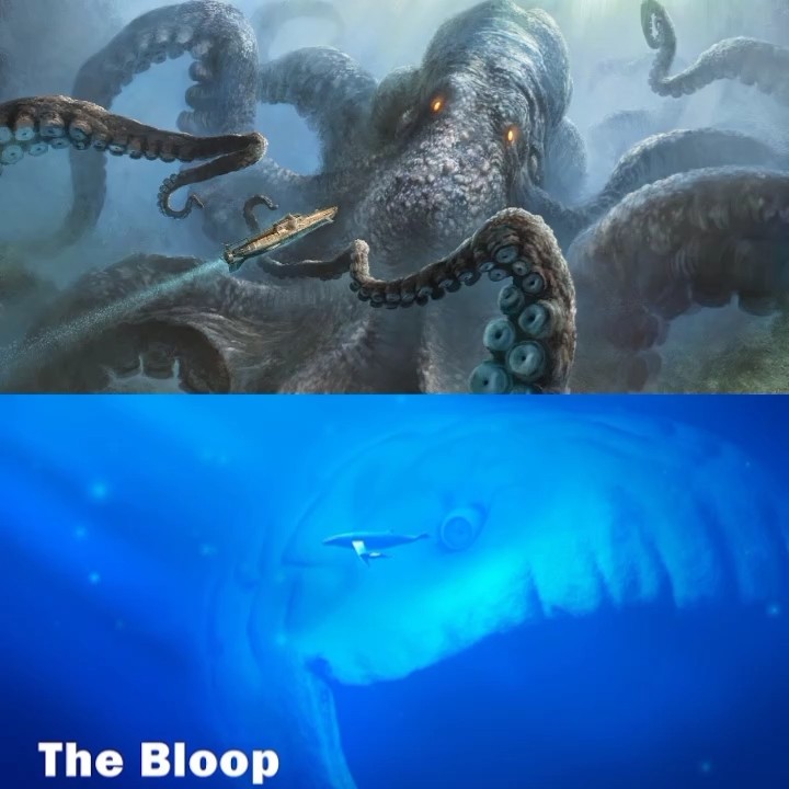 KRAKEN VS BLOOP VS ELGRANMAJ VS GODZILLA - YouTube