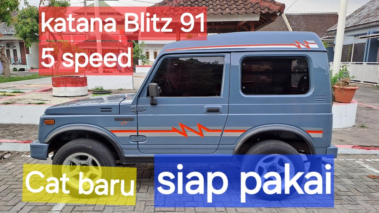 Suzuki Katana Blitz 91, restorasinan, tinggal pakai #katana #suzuki # ...
