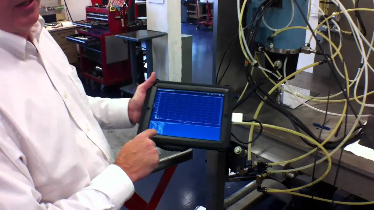 Vibration analysis with the iPad- Spindle Repair with GTI Spindle - YouTube
