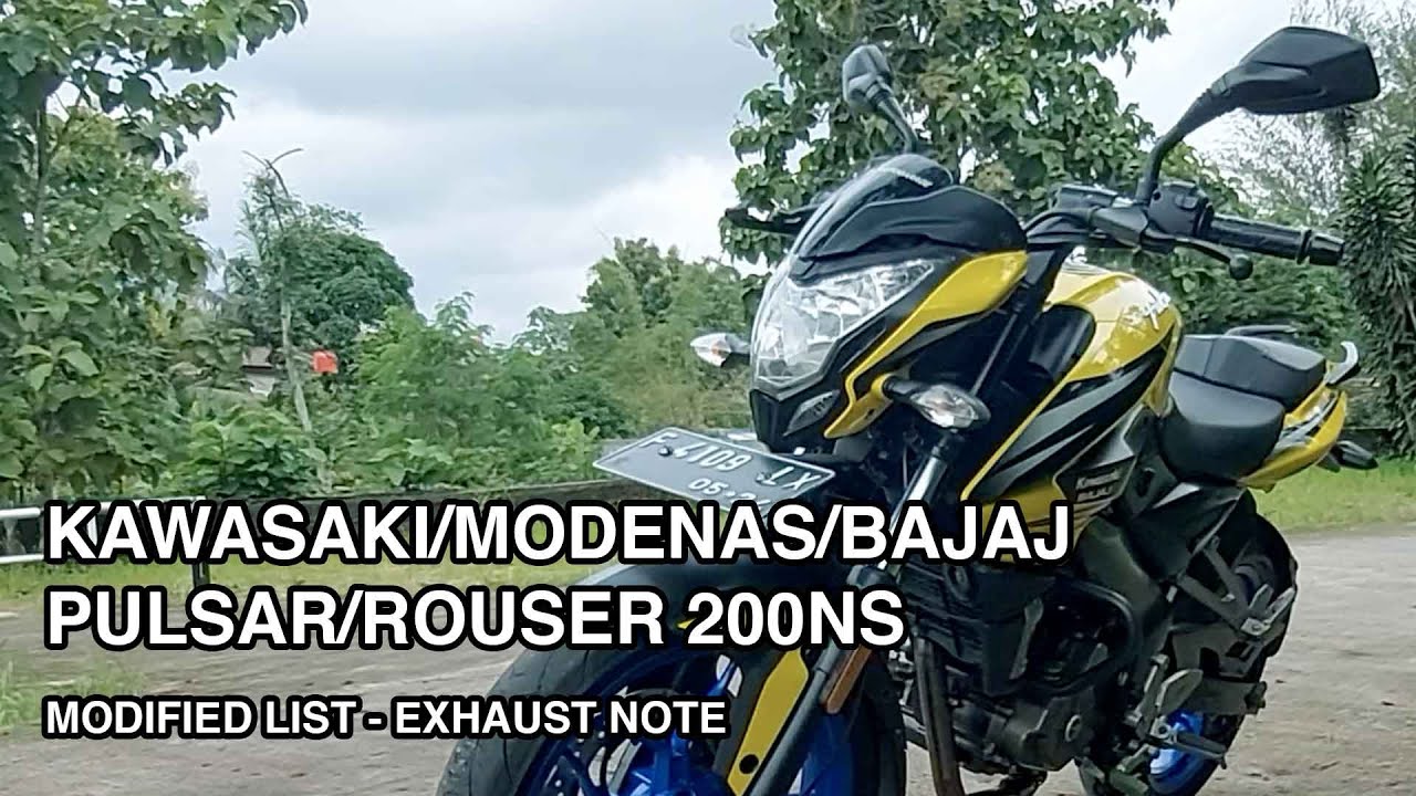 Kawasaki/Modenas/Bajaj Pulsar/Rouser 200NS - Modified List & Underbelly ...