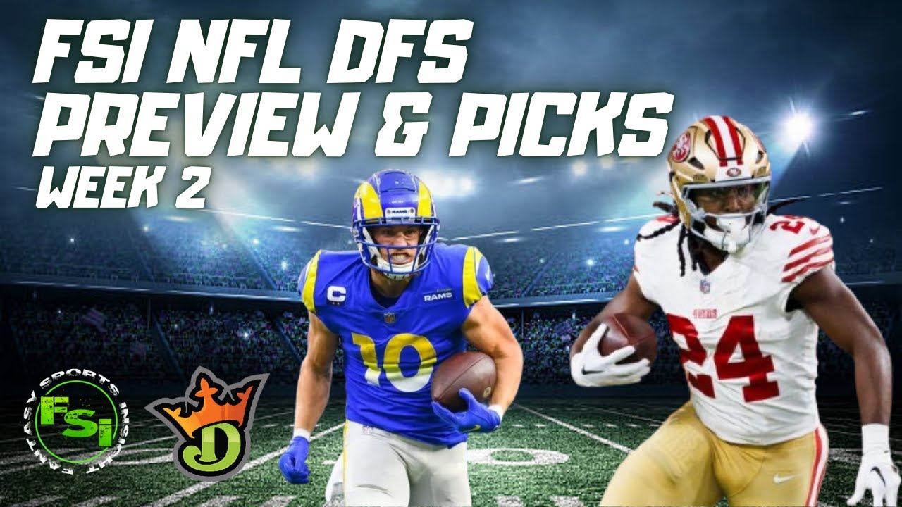 NFL Main Slate Preview Show Week 2 - Sunday 9-15-2024 - YouTube