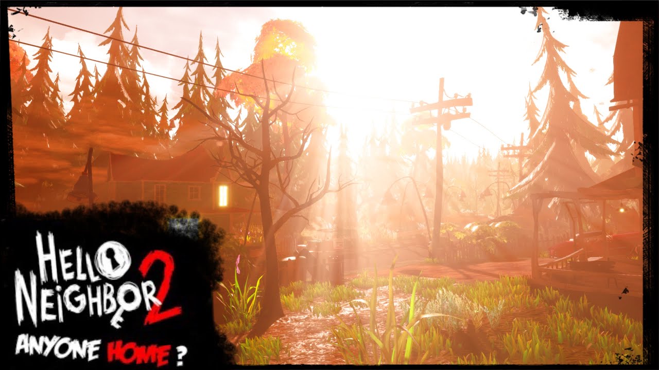 ALL CUTSCENES IN HN2 ANYONE HOME? - HELLO NEIGHBOR MOD - YouTube