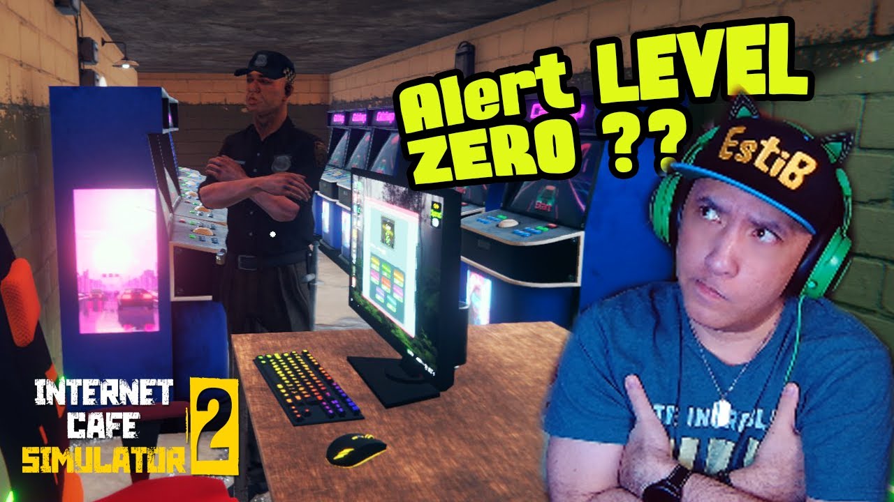 ALERT LEVEL ZERO!! / Internet cafe simulator 2 Se2 Ep3 (tagalog / pinoy ...