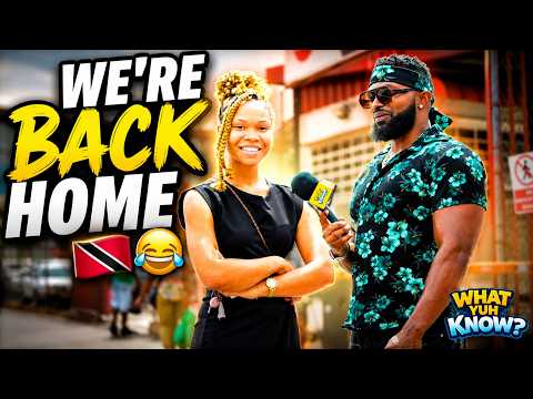 WE RETURNED TO TRINIDAD 🇹🇹… AND IT GOT CRAZY FAST 😂 | What Yuh Know Returns Home 🏆