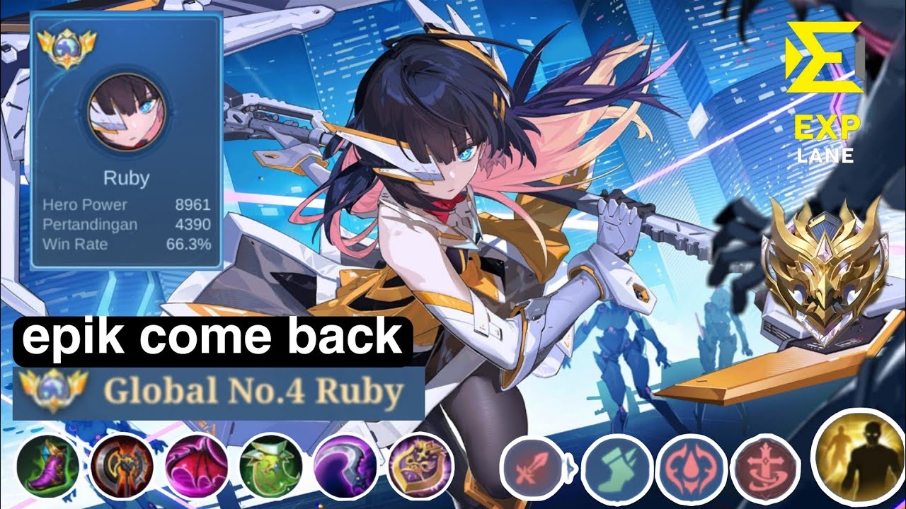 ruby top global 4 game play rank - YouTube