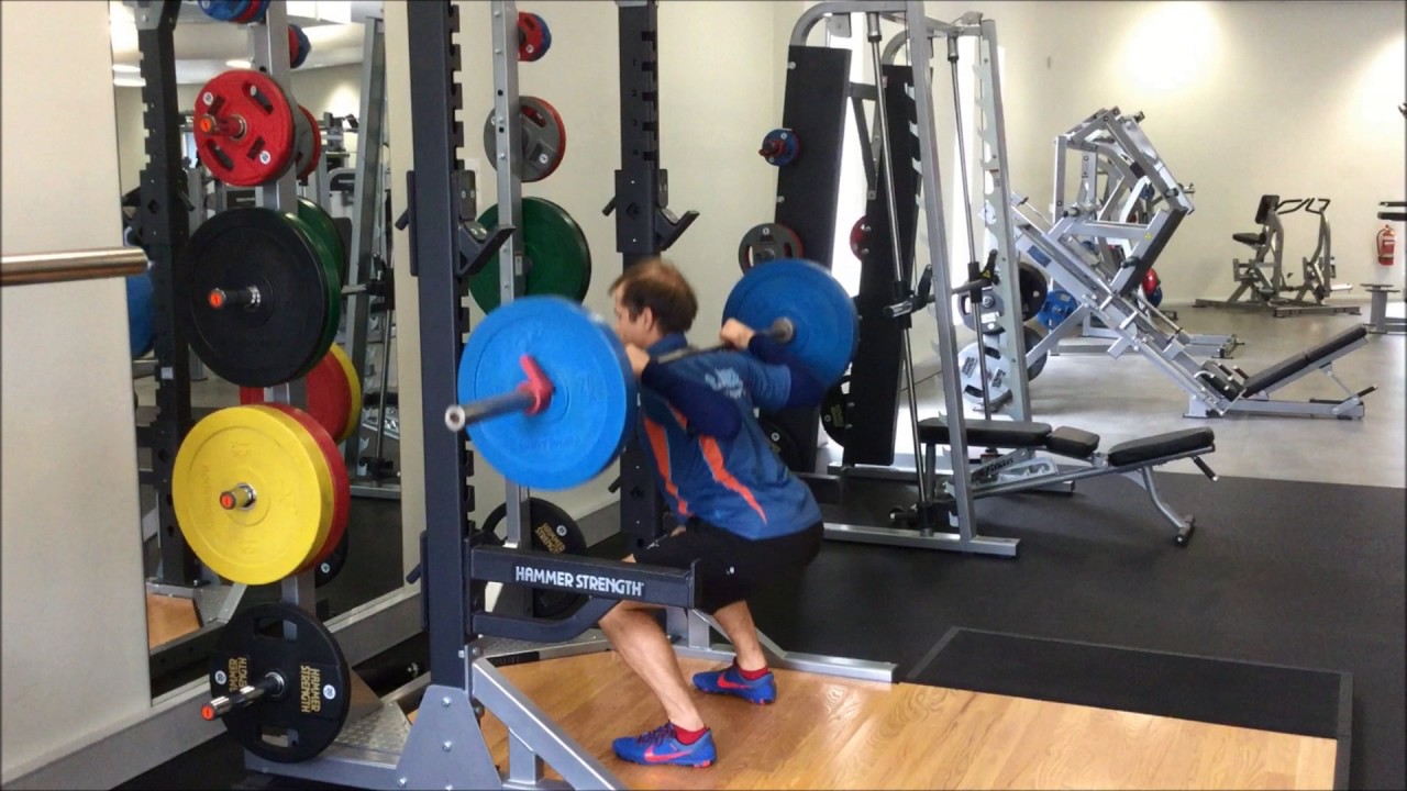 Back Squat Demonstration - YouTube