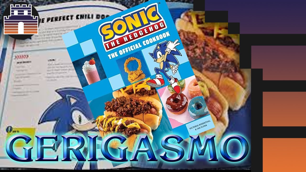 Gerigasmo - Sonic The Hedgehog Cookbook - Livro de receitas do Sonic ...
