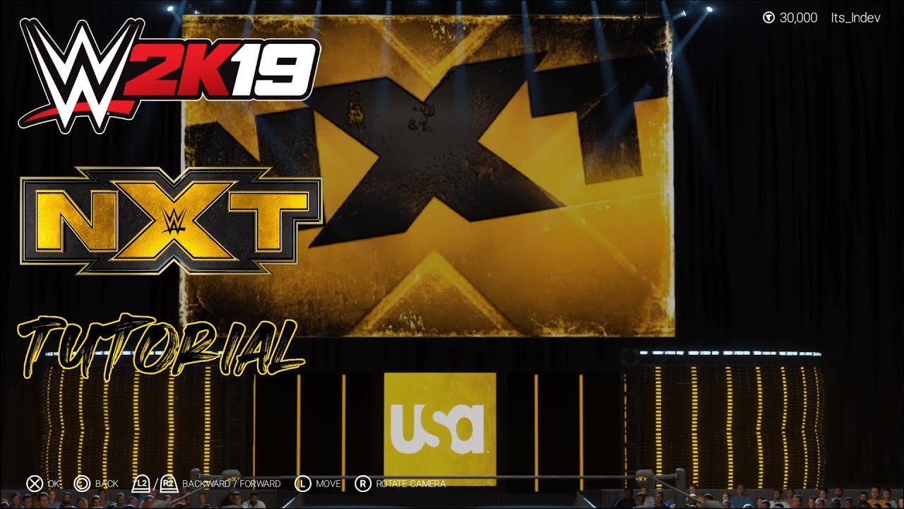 NXT but Its an AEW Arena - WWE 2k19 Create an Arena - With Textures in ...