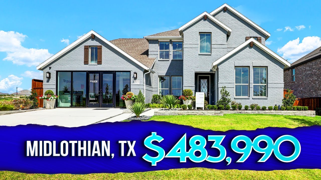 New Homes In Midlothian TX: Tour Tri-Pointe Homes' Model Home At ...