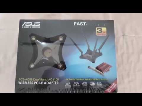 ASUS PCE-AC88 Dual-Band AC3100 REVIEW (AUSTRALIA) - YouTube