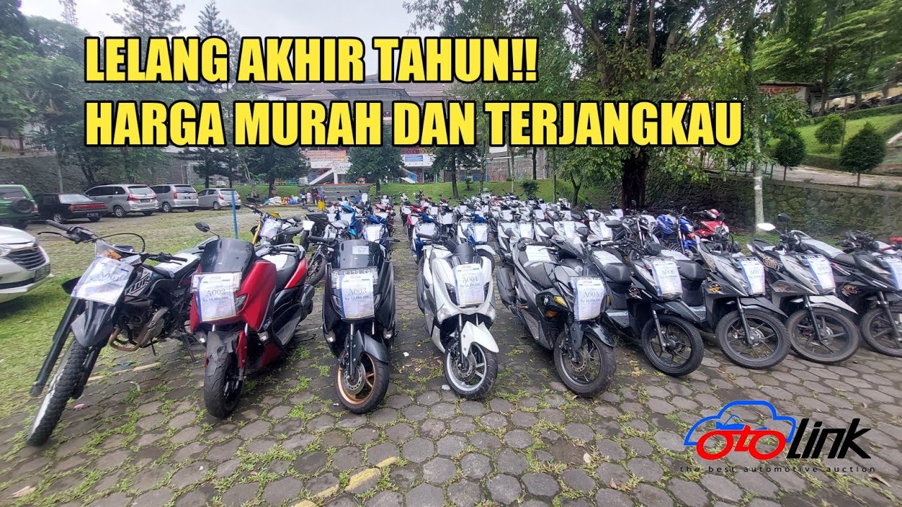 LELANG MOTOR BEKAS BANDUNG 17 DESEMBER 2021 - YouTube