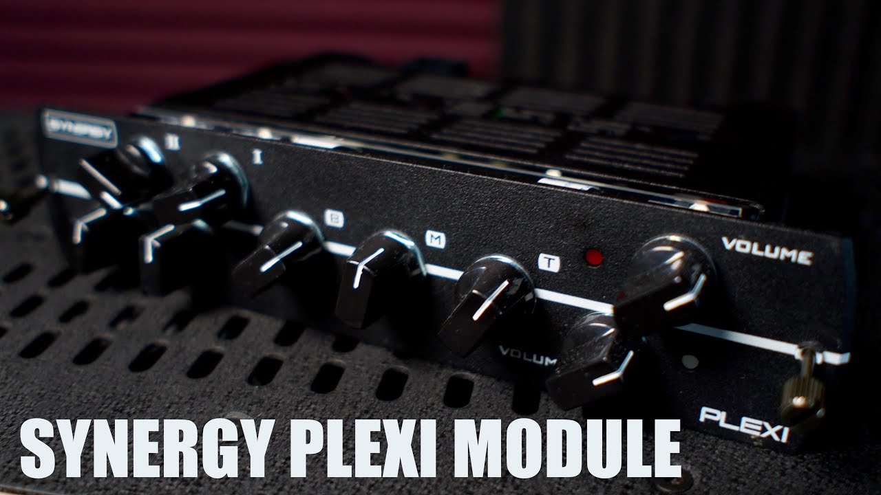 SYNERGY PLEXI FRIEDMAN CALI - YouTube
