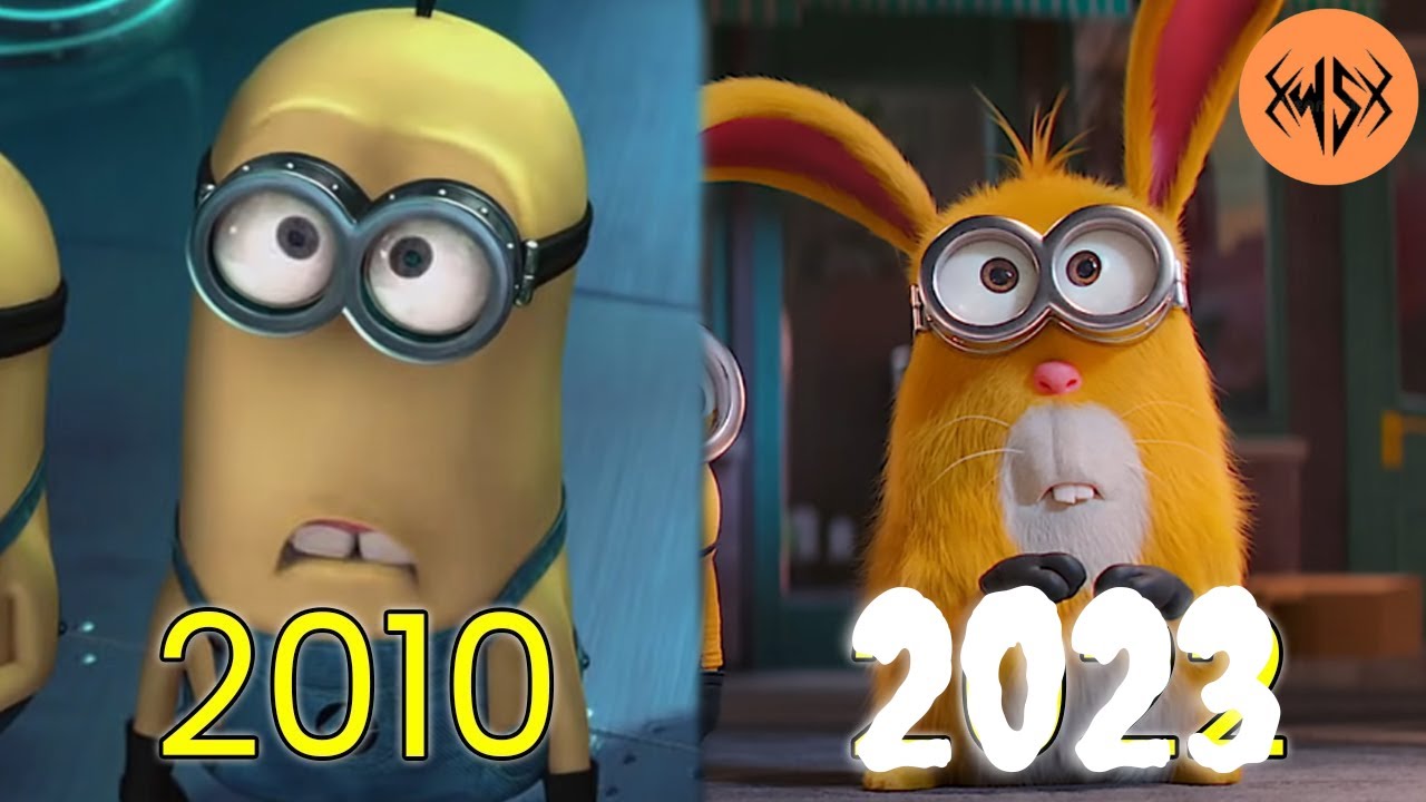 Evolution of Minions in Movies & TV (2010-2023) #thenandnow #minions ...