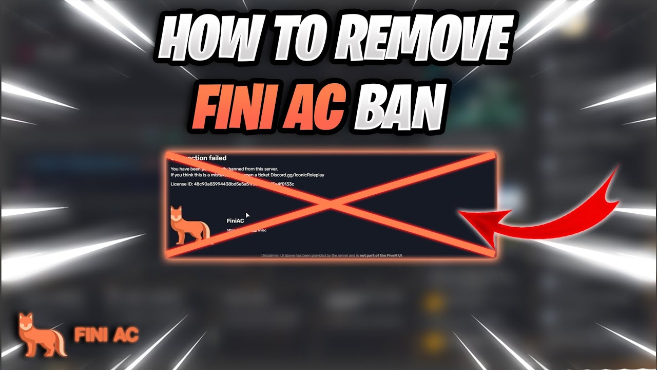 HOW TO GET UNBANNED FROM FINI AC | FIVEM BAN - YouTube