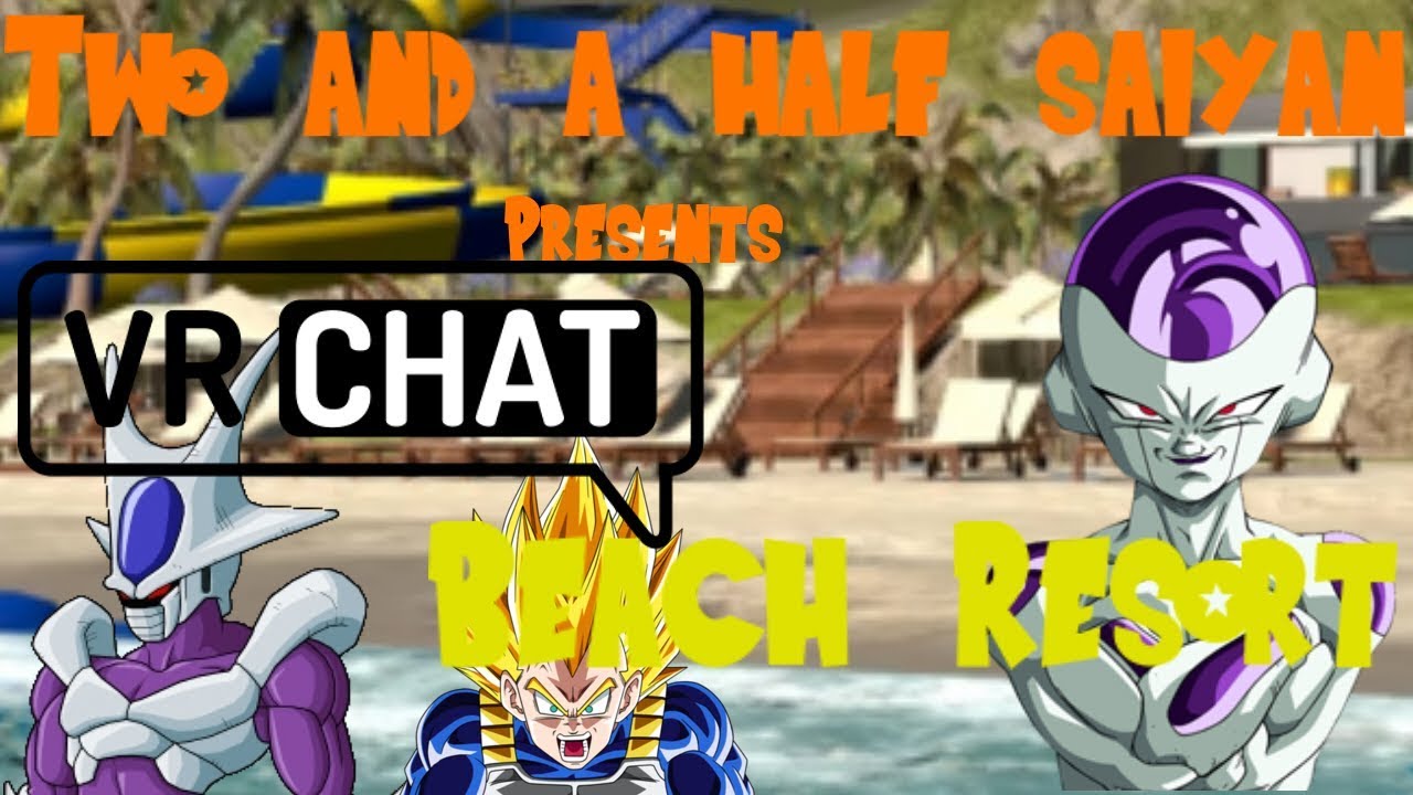 Beach Resort?! VR Chat Dragon ball Role play! - YouTube