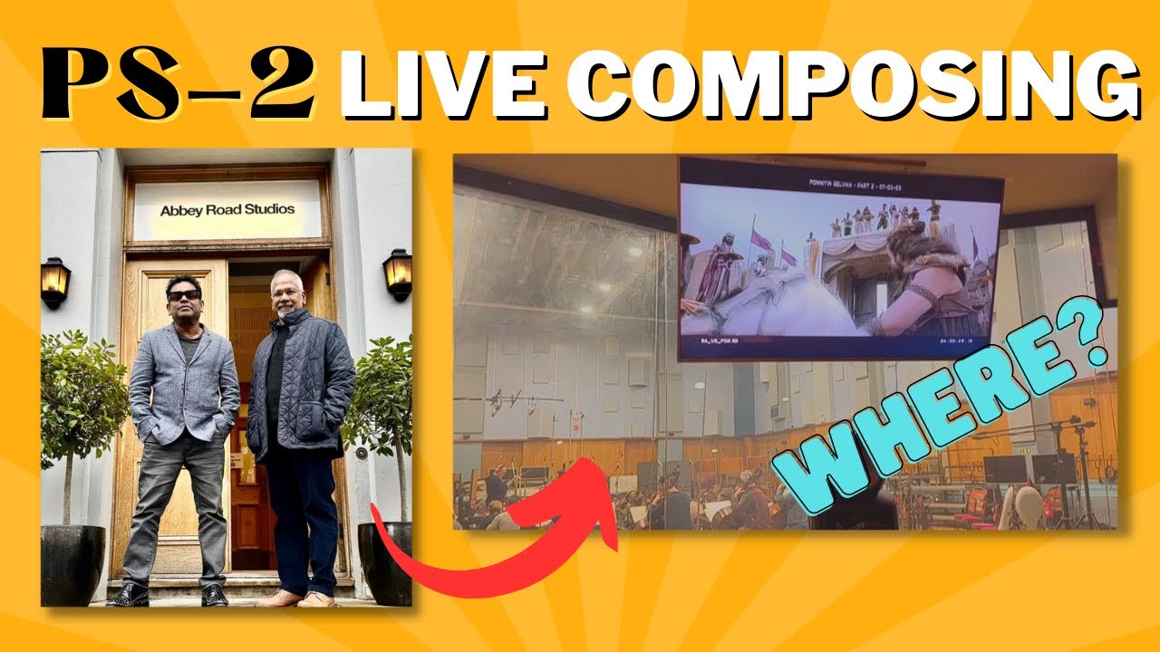 Ponniyin Selvan 2 Live Composing Video | Live Music Composing | Ponniyin Selvan BGM | AR Rahman ...
