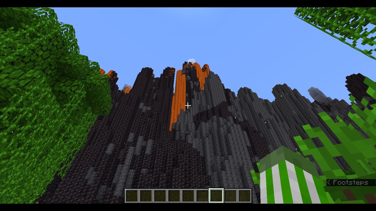 Minecraft Terralith: The Amazing Tropical Volcano - YouTube
