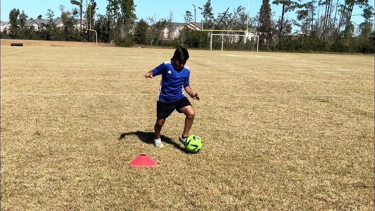 Gabriel Soccer Lesson #1 - Advanced Cut - YouTube
