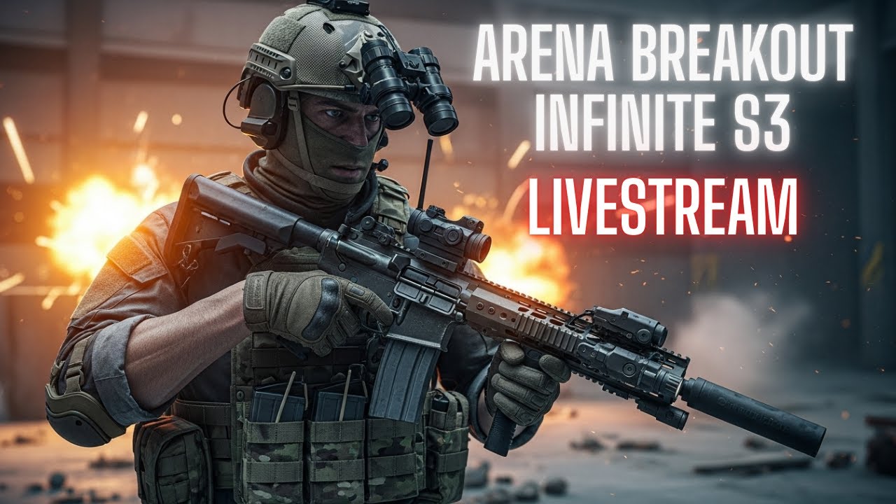 S3 Road to 3x3 Case Livestream - Arena Breakout Infinite - YouTube