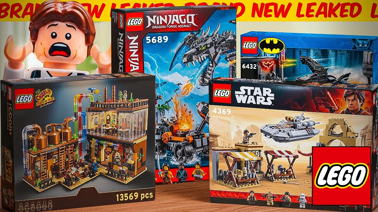 BRAND NEW LEAKED LEGO Sets For 2026! (Star Wars, Ninjago, Chocolate ...